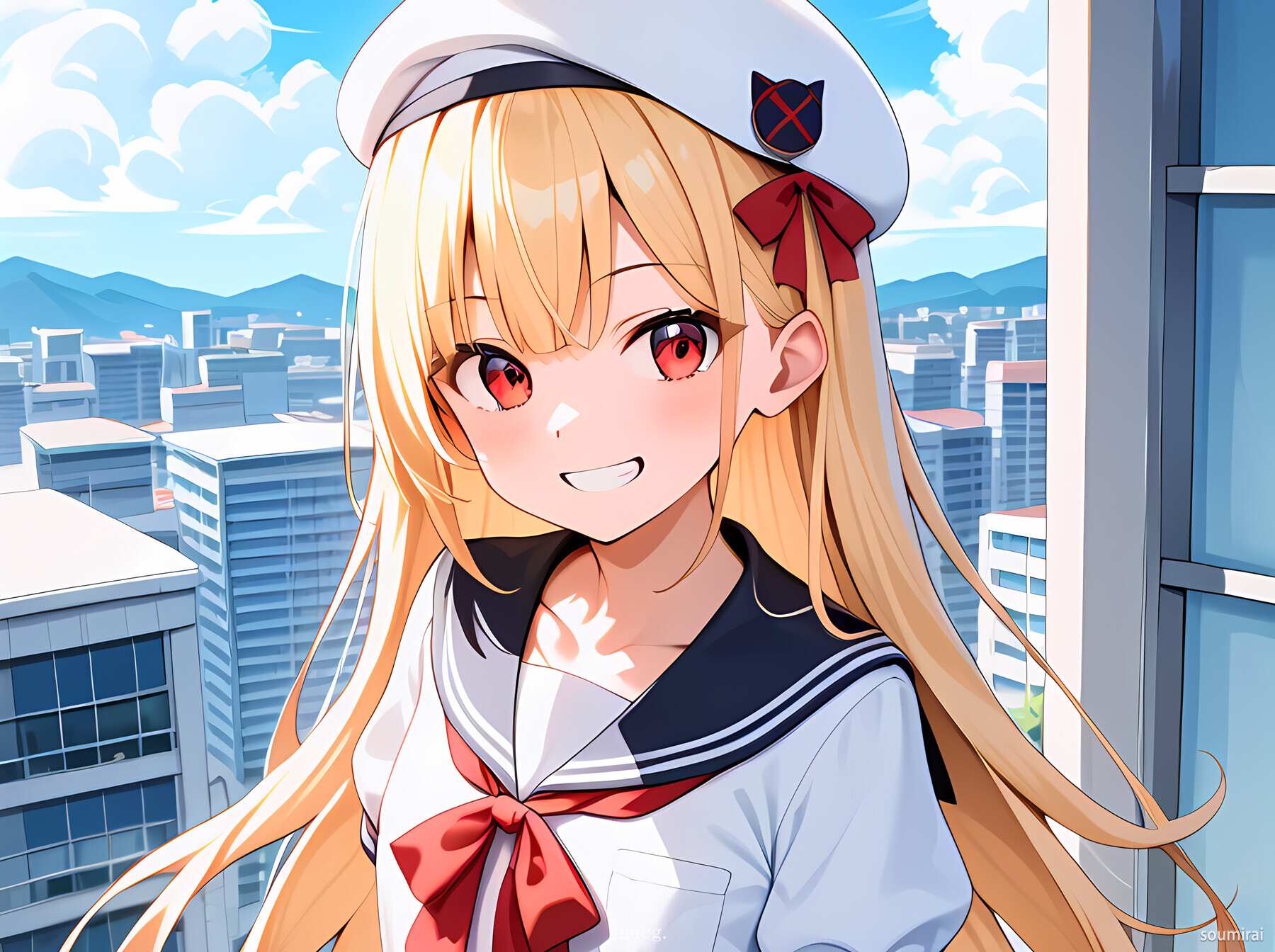 [soumirai]YLOVEAI62-天台金发美少女[28P]（免费推广）_雨溪萌域